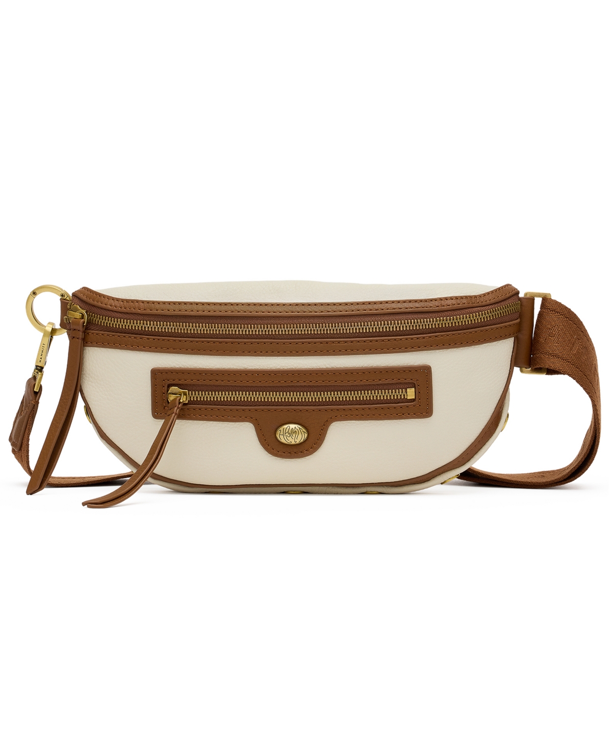 Click here for Hammitt Charles Small Leather Crossbody Belt Bag -... prices