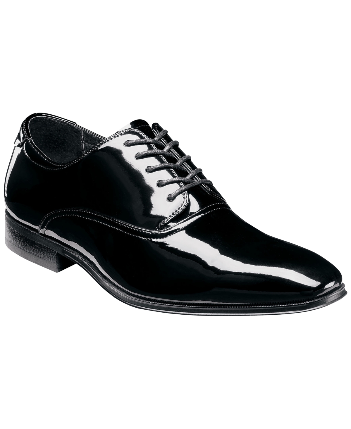 Click here for Florsheim Mens Atlanta Plain-Toe Tuxedo Shoe - Bla... prices
