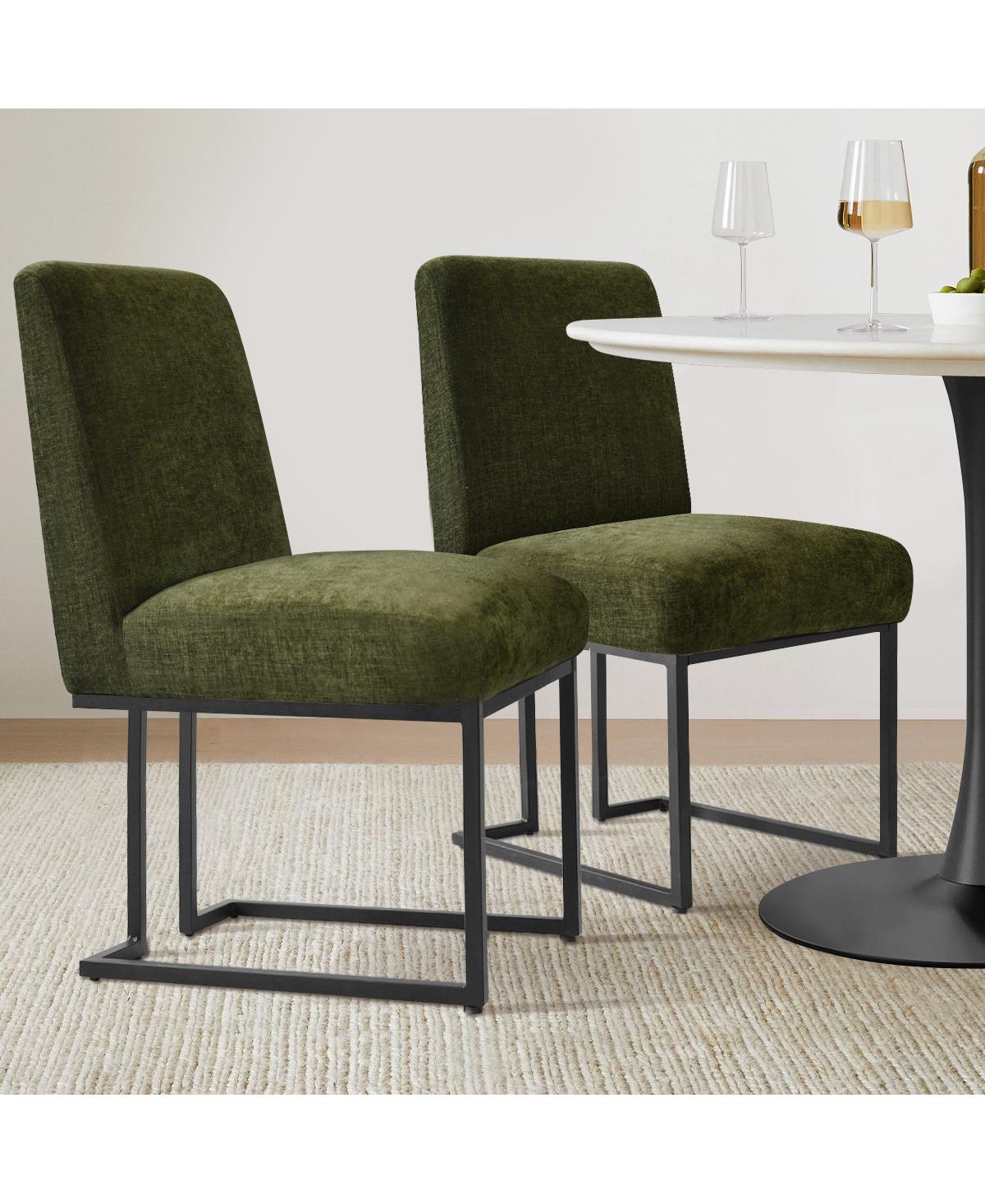Click here for Maison Boucle Upholstered Dining Chairs Set of 2... prices