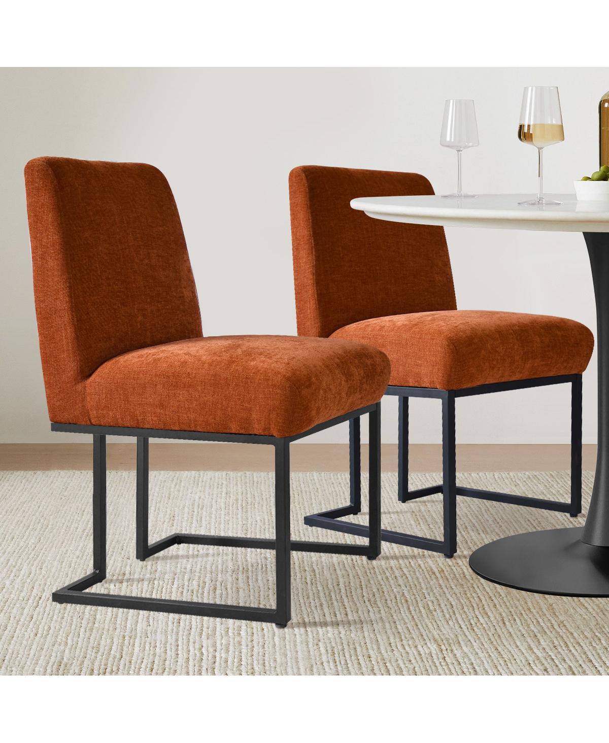 Click here for Maison Boucle Upholstered Dining Chairs Set of 2... prices
