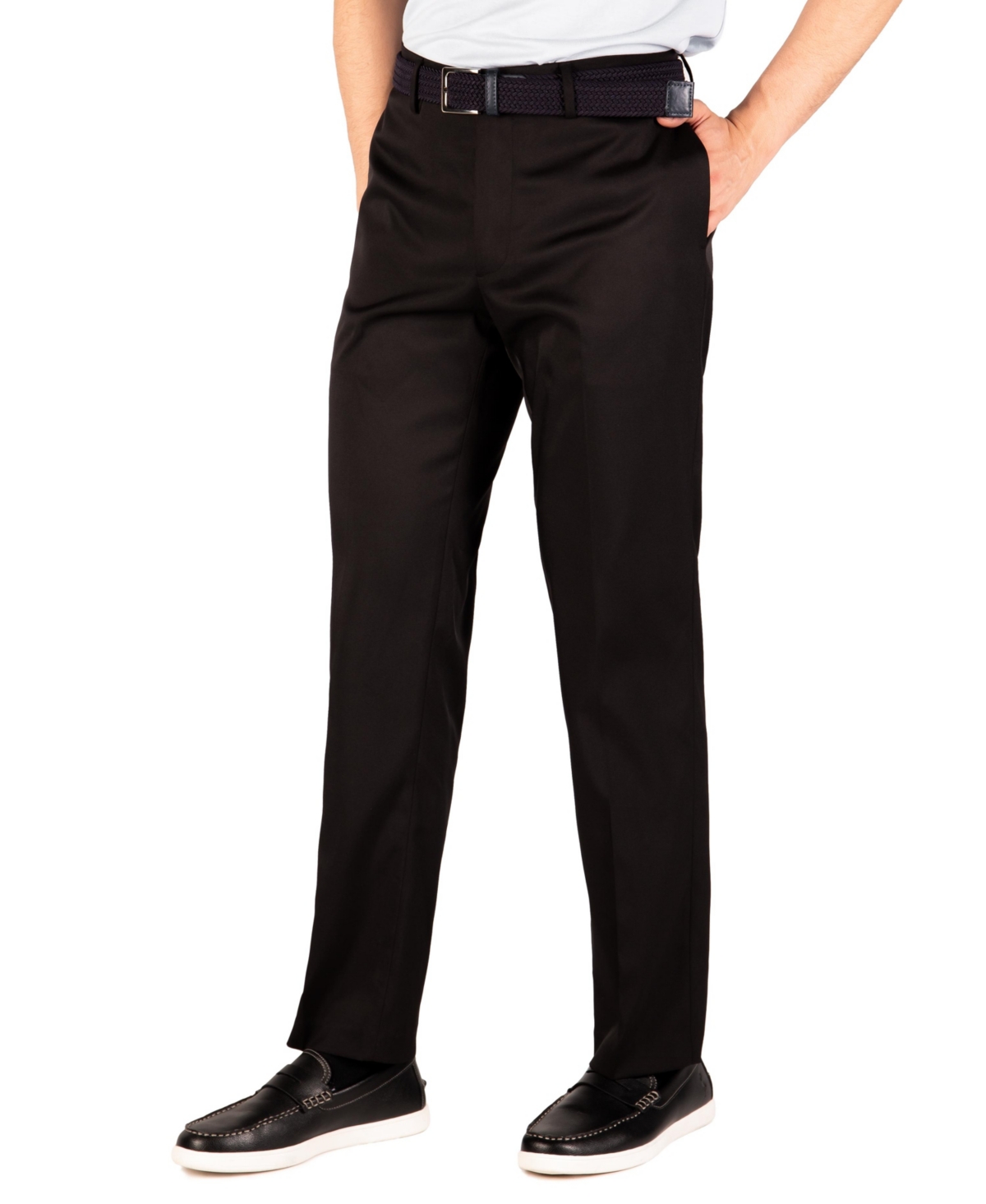 Click here for Tailorbyrd Mens Signature Dress Pant - Black prices