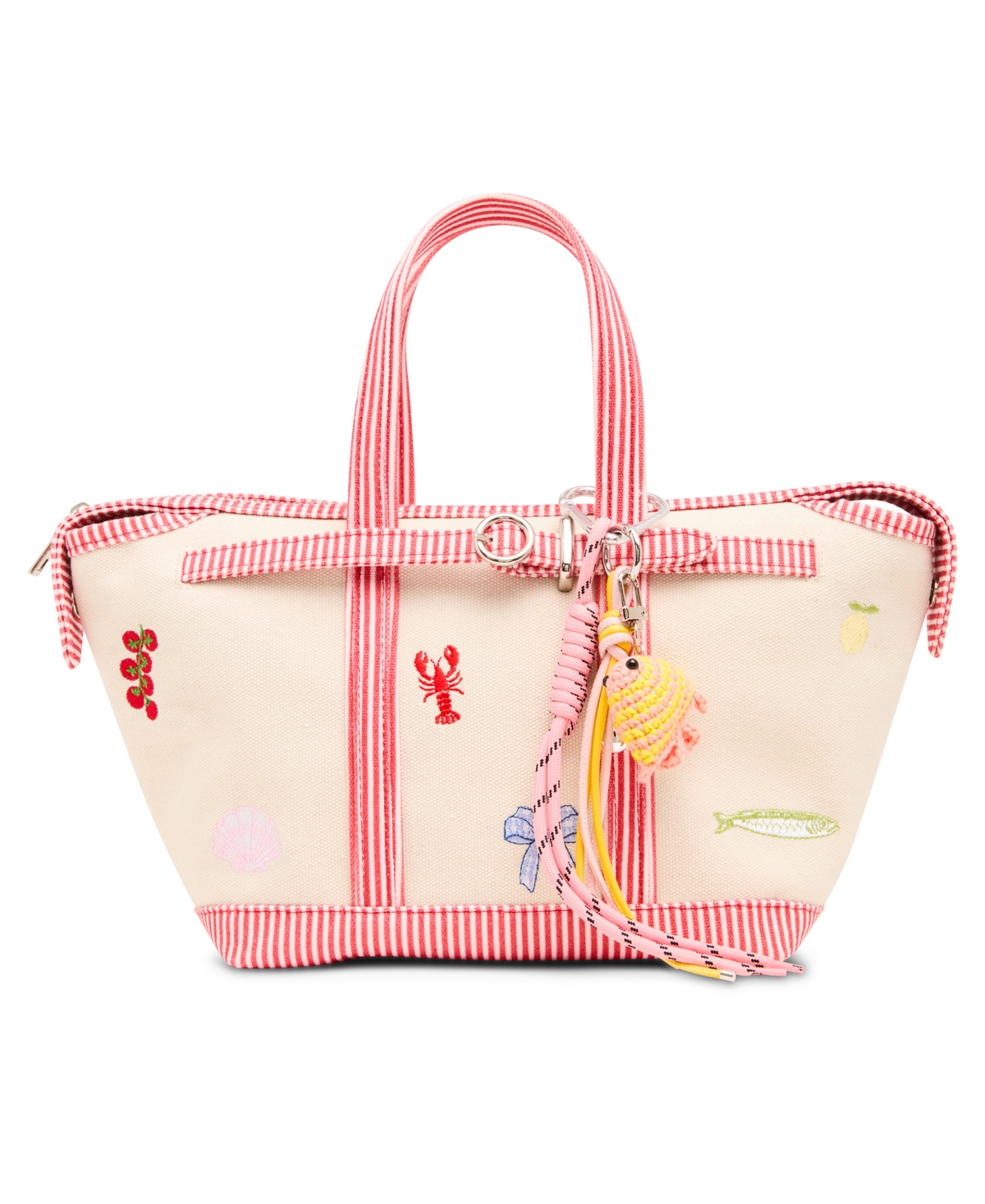 Click here for Madden Girl Brette Canvas Mini Tote Handbag - Pink... prices