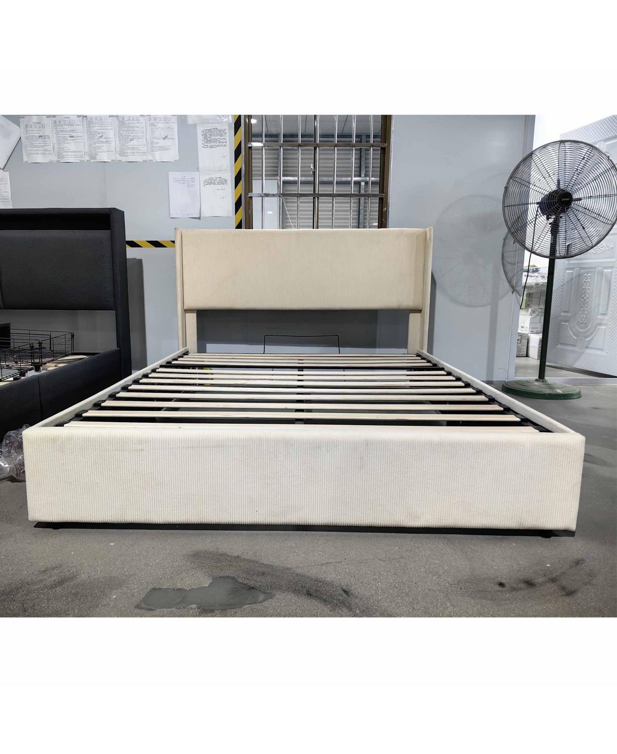 Click here for Homfan Lift Up Storage Bed  Modern Corduroy Uphols... prices