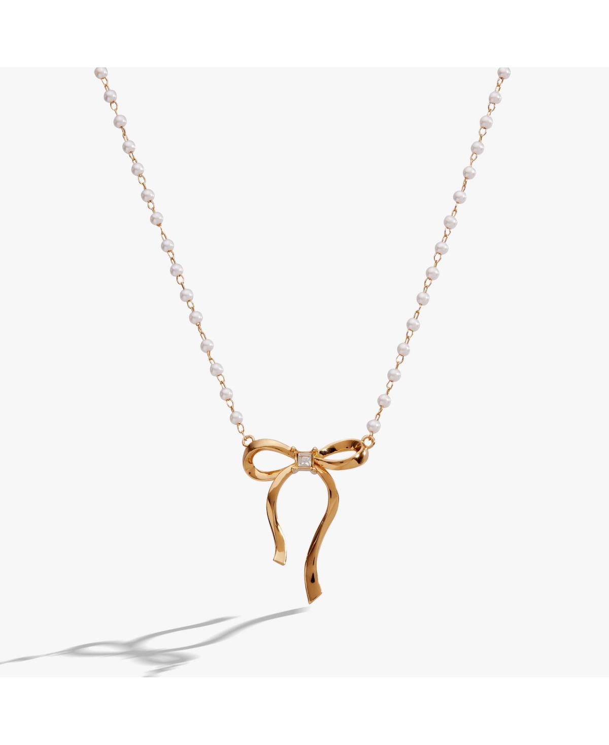 Click here for Alex and Ani Bow Pearl Coquette Necklace prices