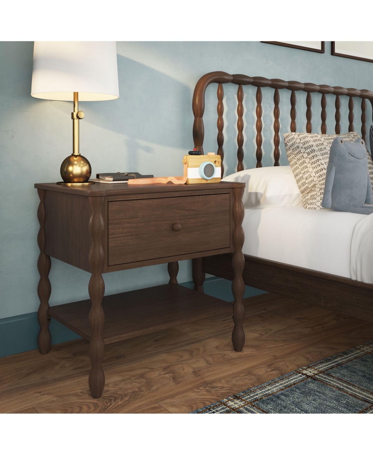 Click here for Max & Lily Jenny Lind Nightstand with 1 Drawer and... prices