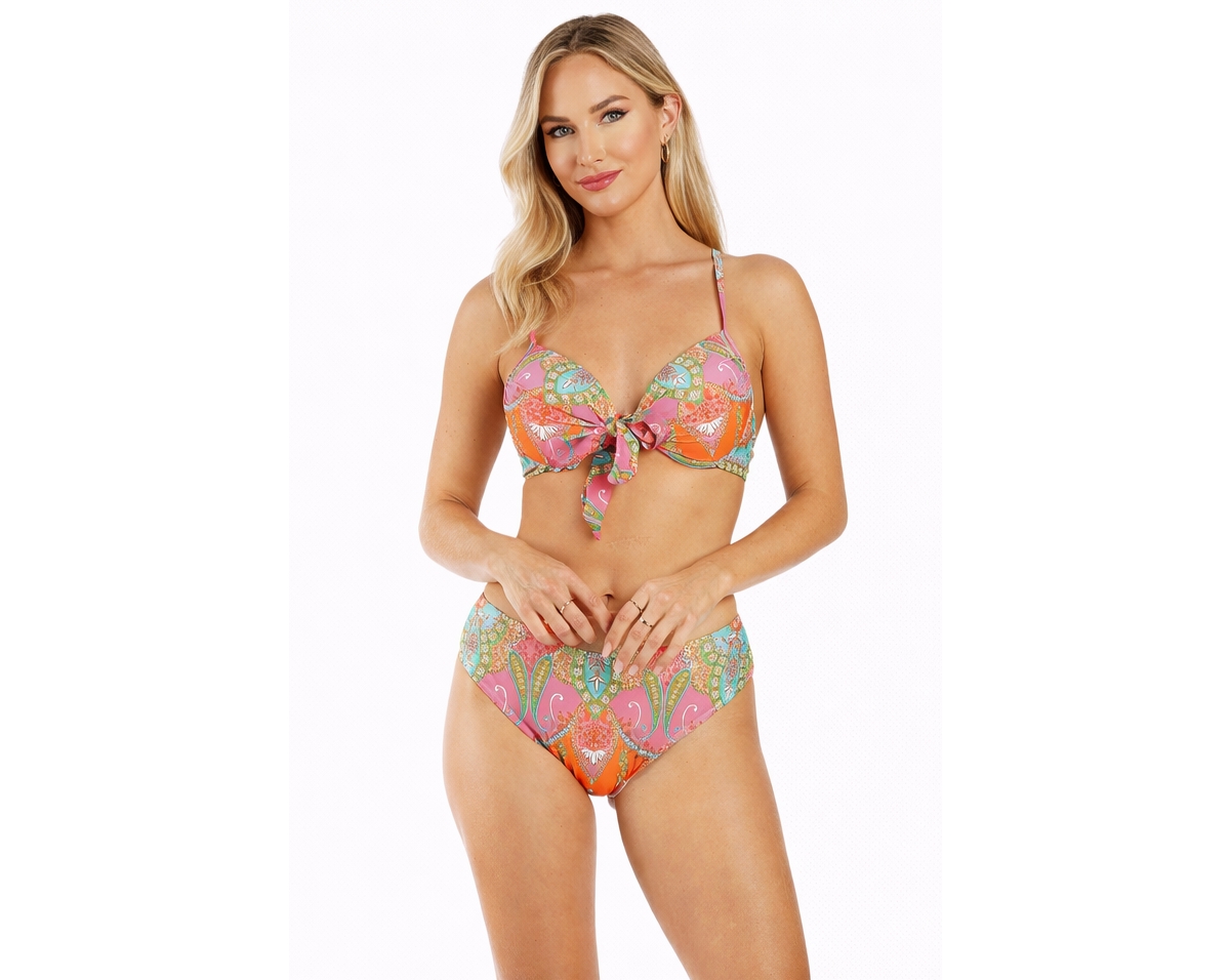Click here for La Moda Clothing Womens Tropical Paisley Bikini Se... prices