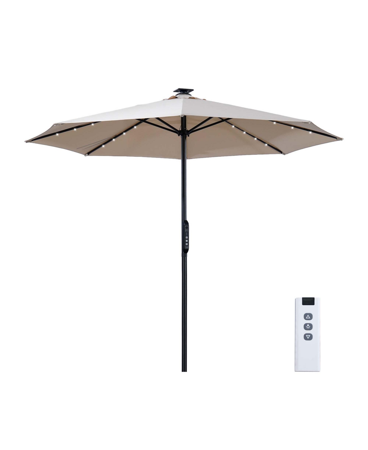 Click here for Mondawe 10 feet Electric Patio Umbrella with Remot... prices