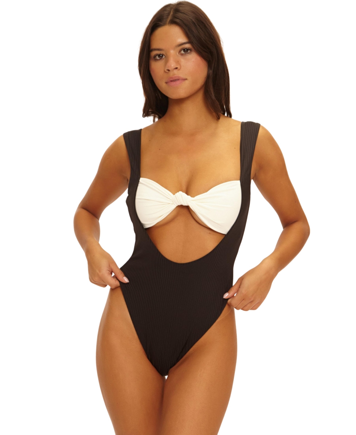 Click here for Beach Bunny Swimwear Womens Anchor Skimpy One-Piec... prices