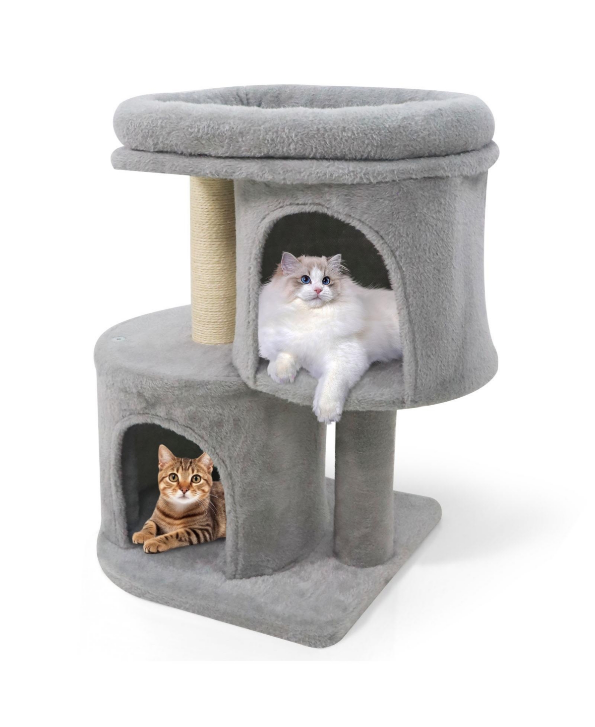 Click here for Cozito Cat Tower 26 inch with Padded Plush Perch a... prices