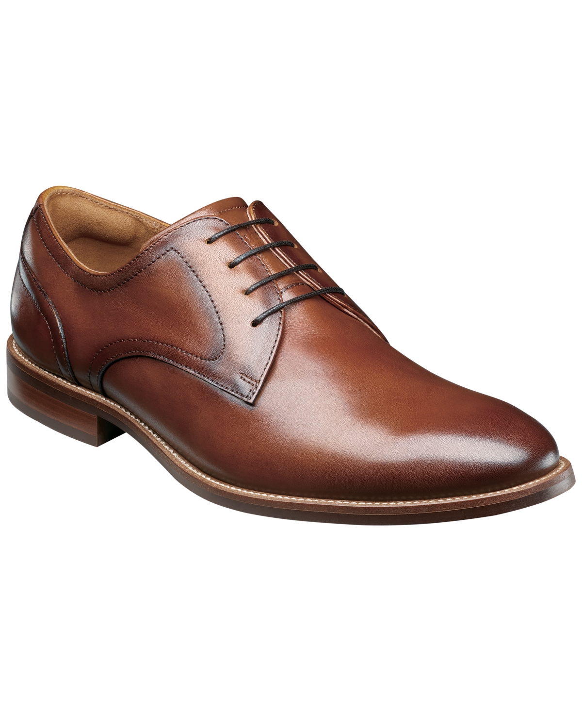 Click here for Florsheim Mens Ruvo Plain-Toe Oxford Shoes - Brown prices