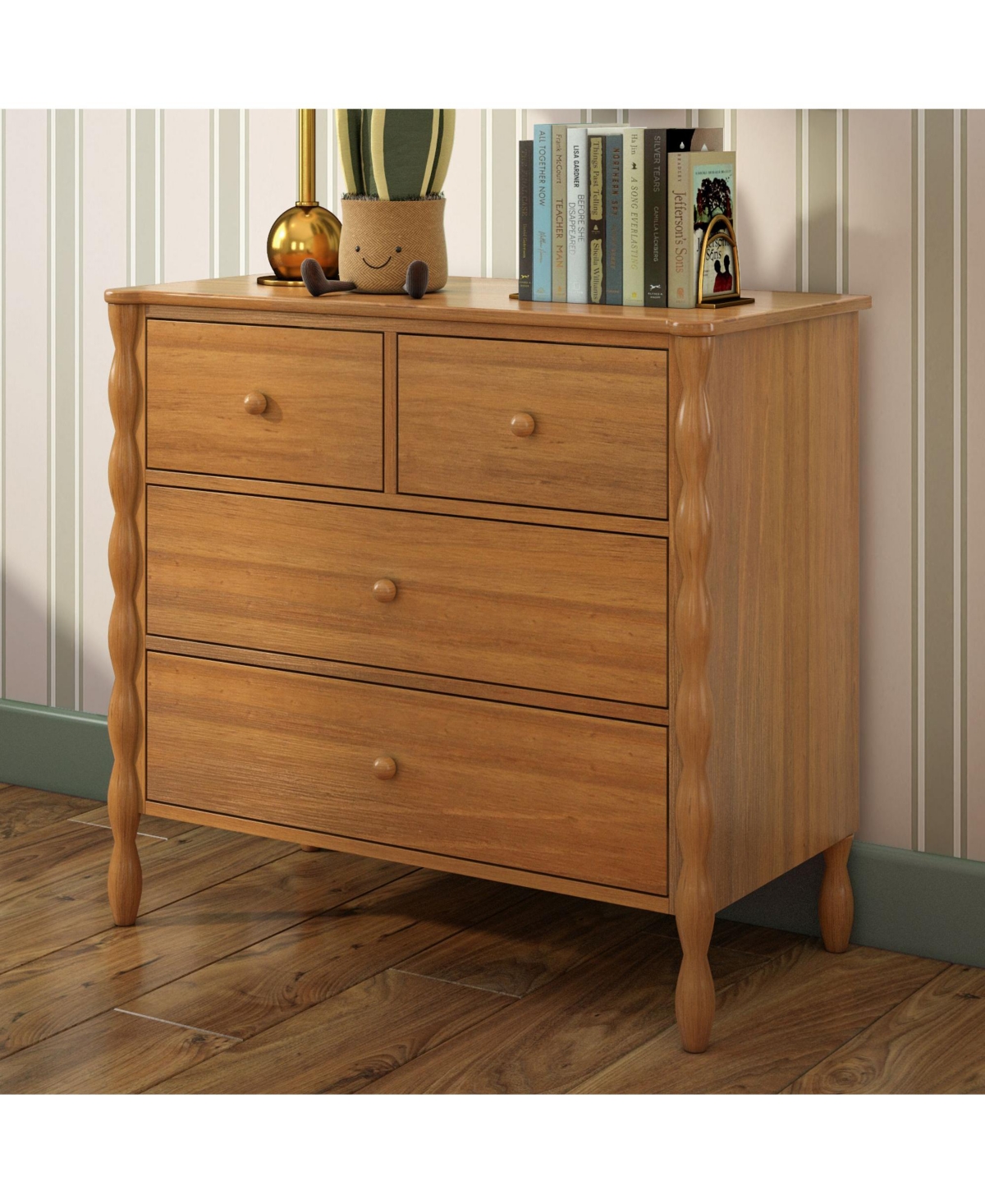 Click here for Max & Lily Jenny Lind 2 over 2 Drawer Dresser - Pe... prices
