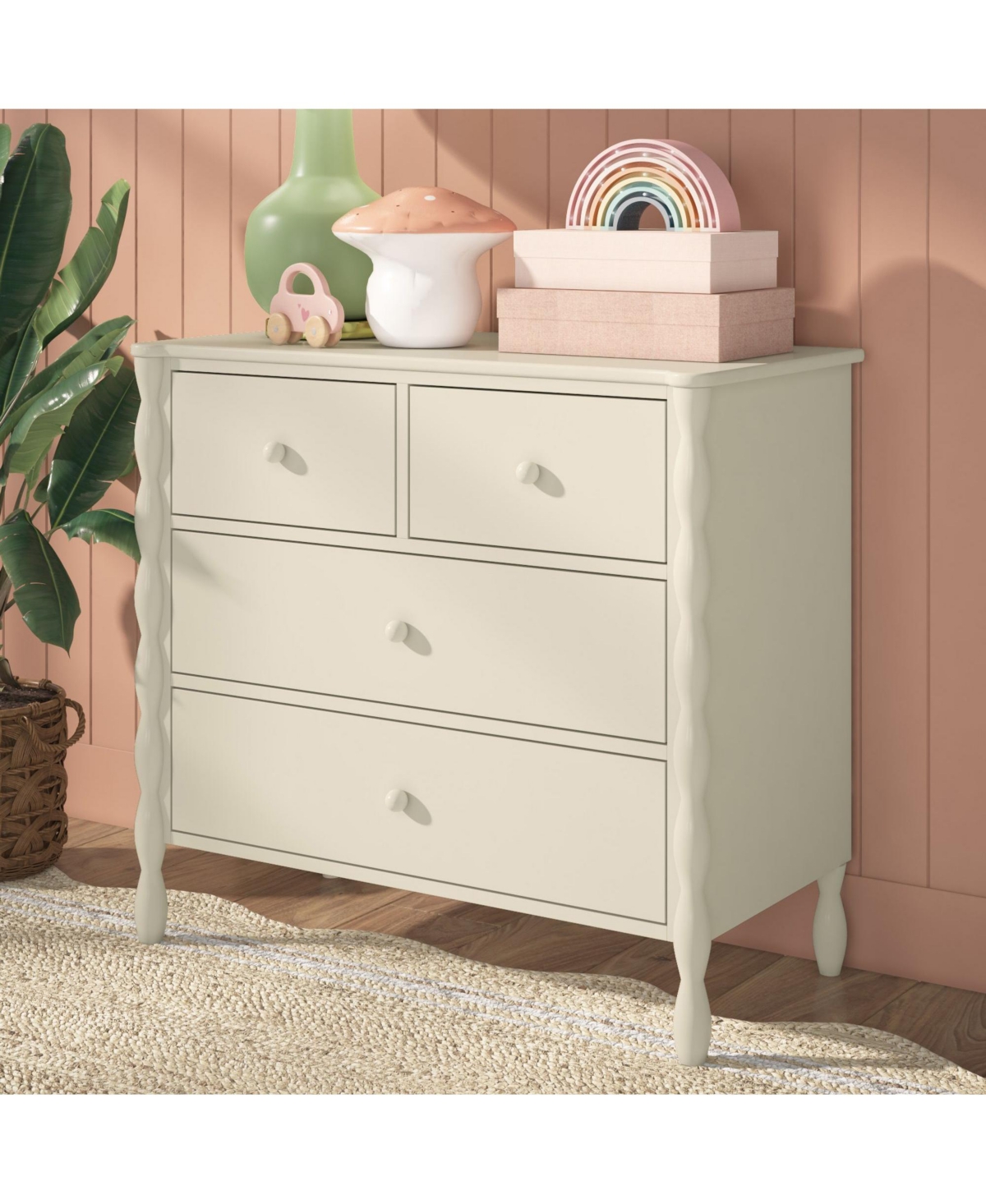 Click here for Max & Lily Jenny Lind 2 over 2 Drawer Dresser - Li... prices