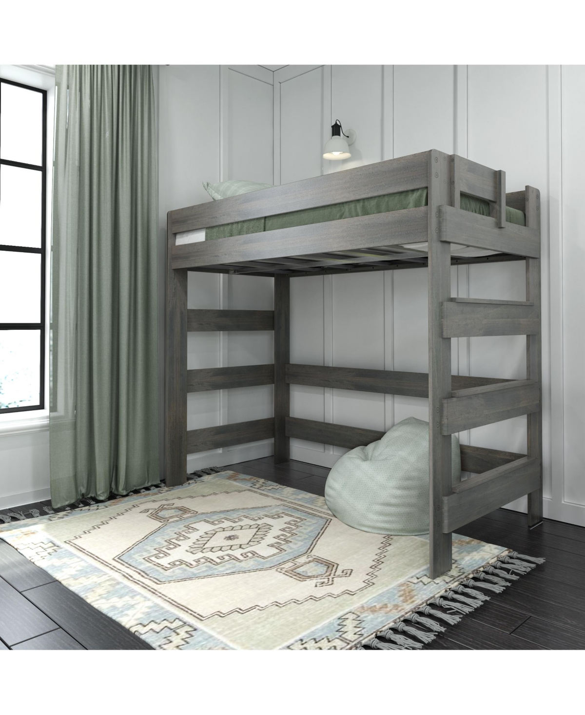 Click here for Max & Lily Farmhouse Twin over Full Bunk Bed with... prices