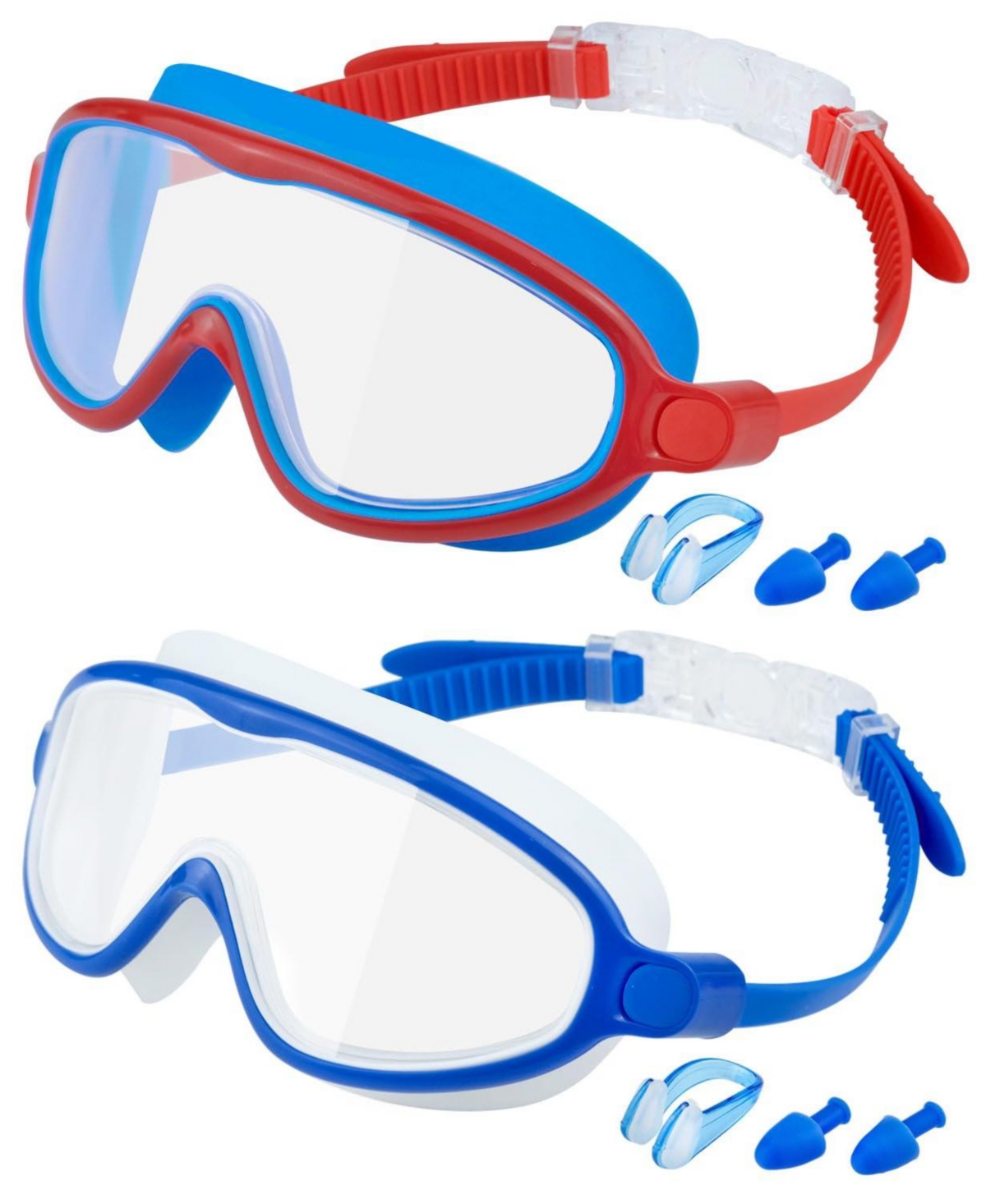 Click here for Gnuadz 2 Pack Swim Goggles Wide View Anti Fog Uv N... prices