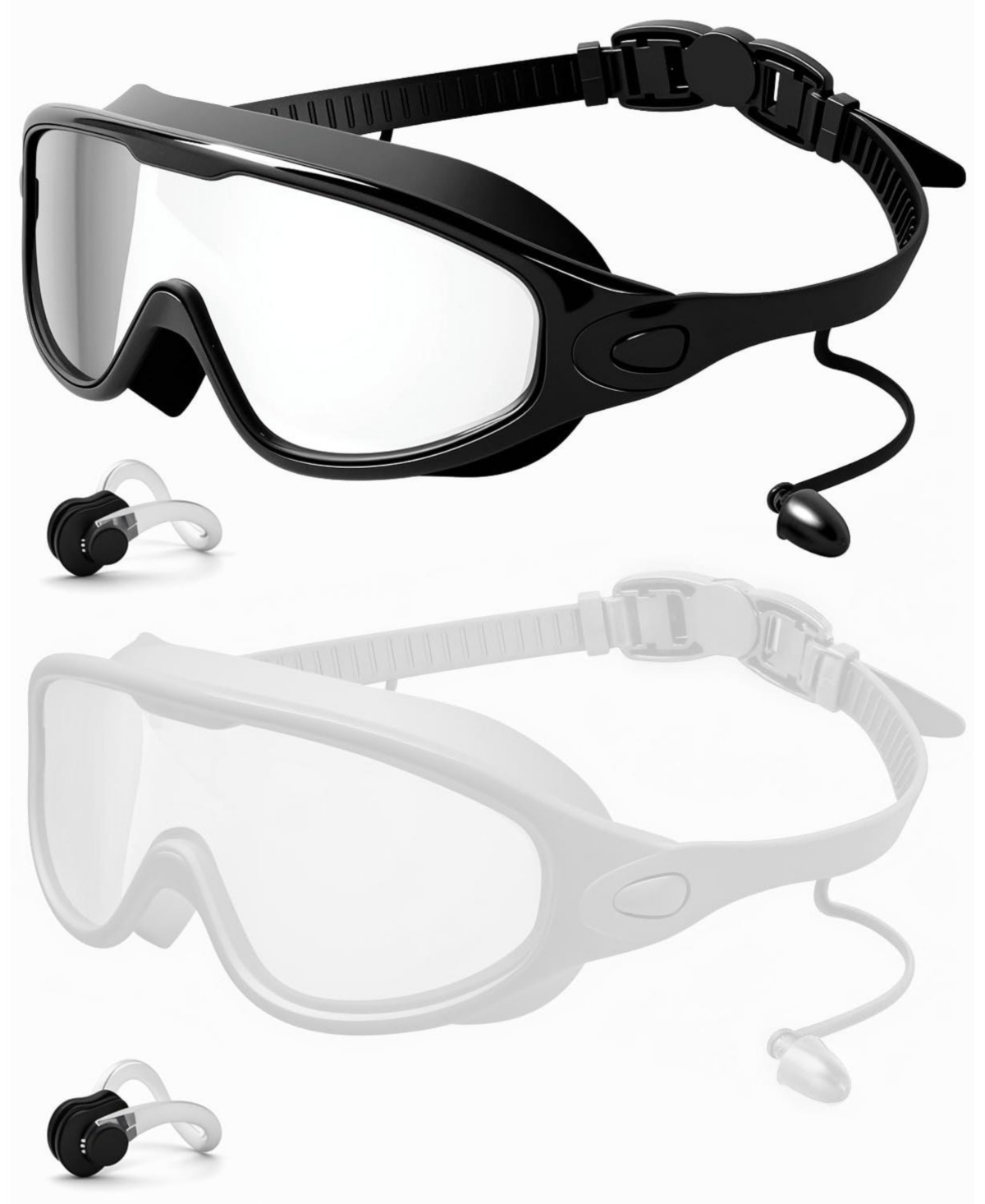 Click here for Gnuadz 2 Pack Swim Goggles Wide View Anti Fog Uv N... prices