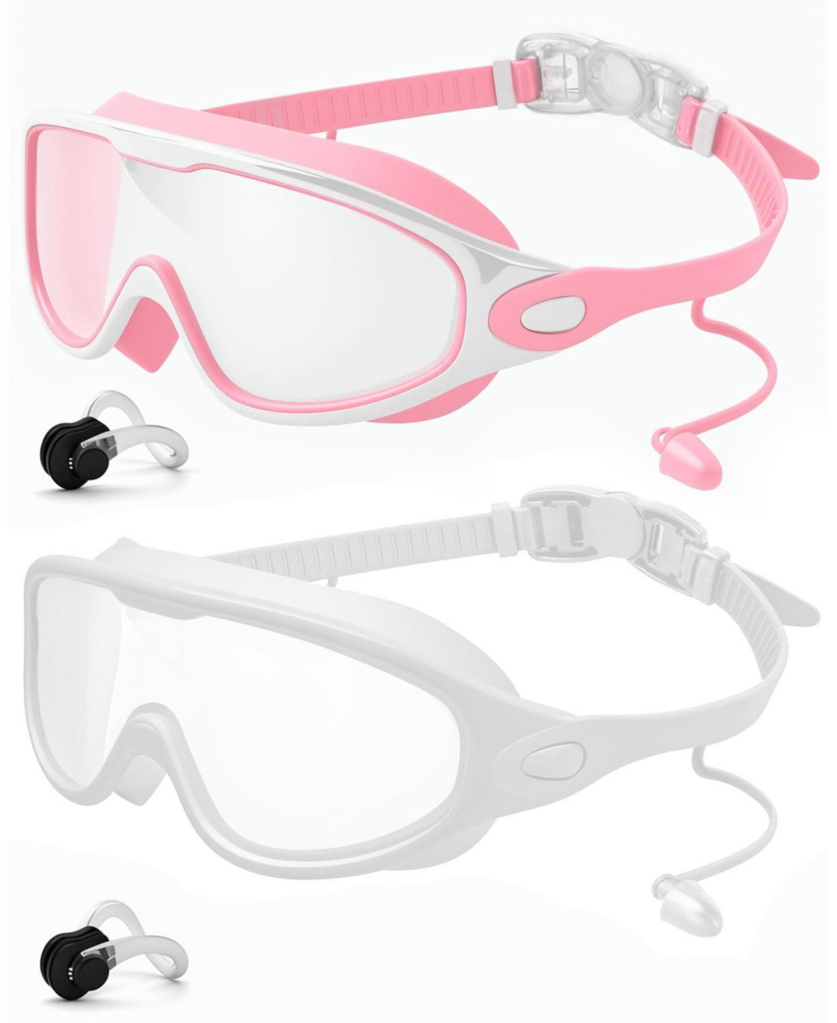 Click here for Gnuadz 2 Pack Swim Goggles Wide View Anti Fog Uv N... prices