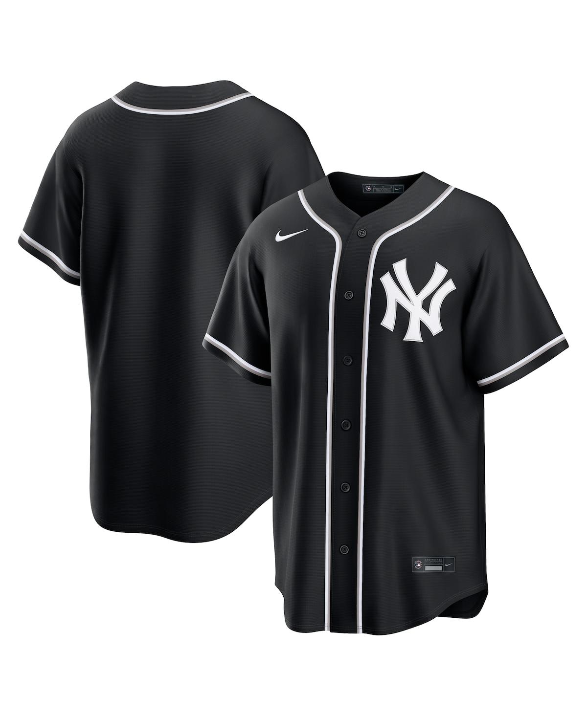 Click here for Nike Mens Black New York Yankees 2026 Replica Fash... prices