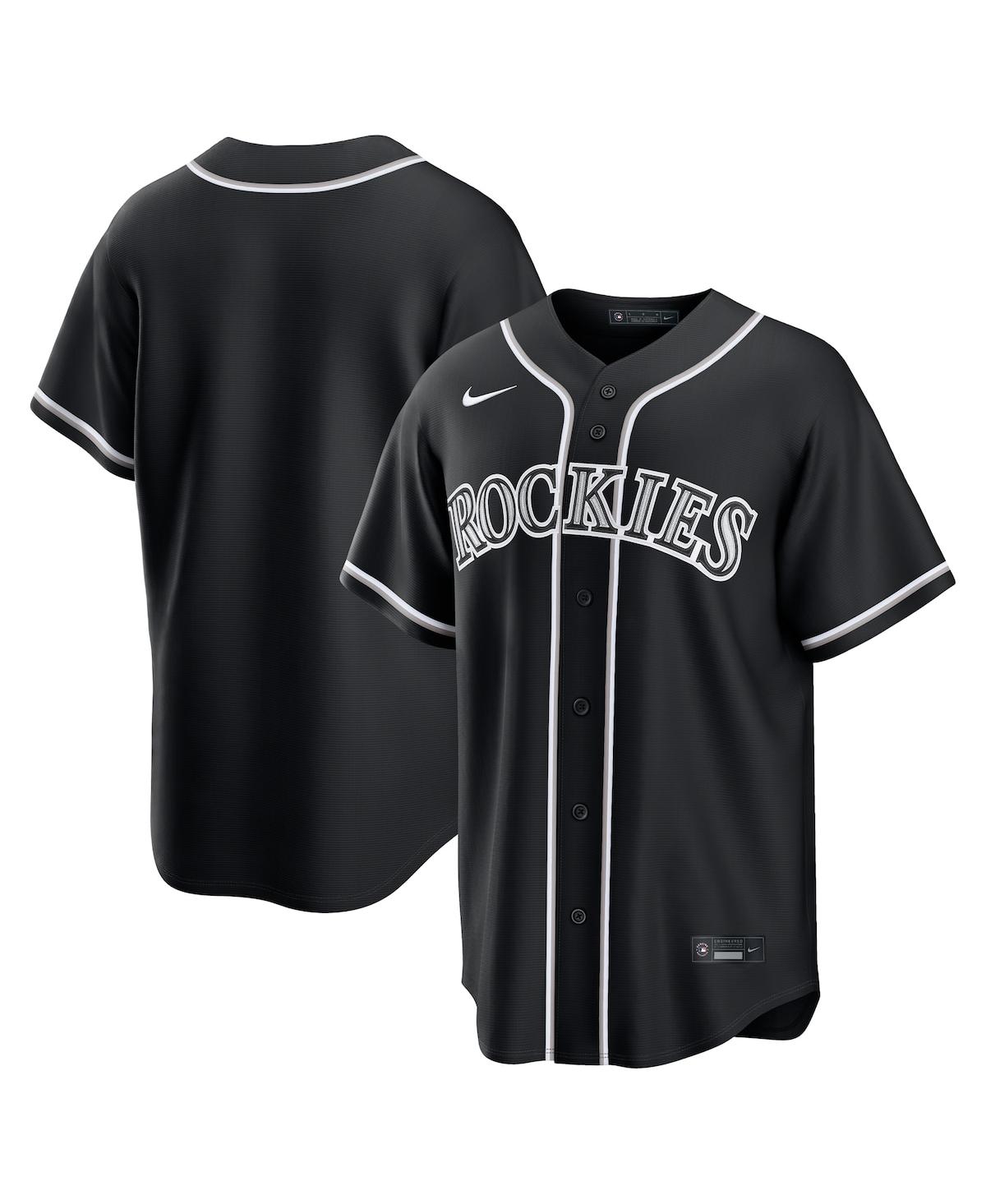 Click here for Nike Mens Black Colorado Rockies 2026 Replica Fash... prices