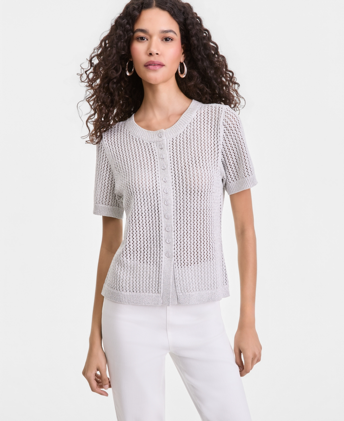 Click here for I.n.c. International Concepts Womens Short-Sleeve... prices