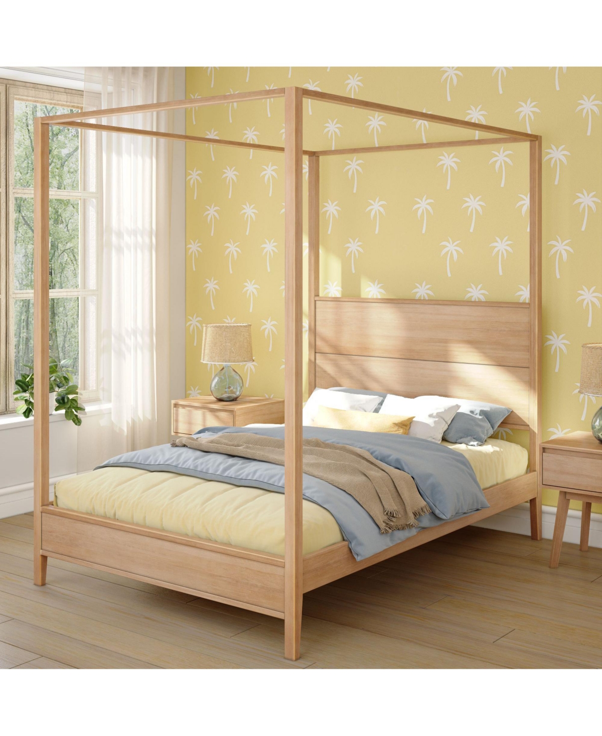 Click here for Max And Lilly Haven Canopy Bed with Square Post an... prices