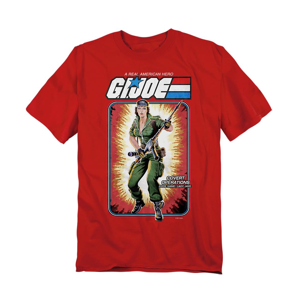 Click here for Logovision Mens G.i. Joe Lady Jaye Card T-Shirt -... prices