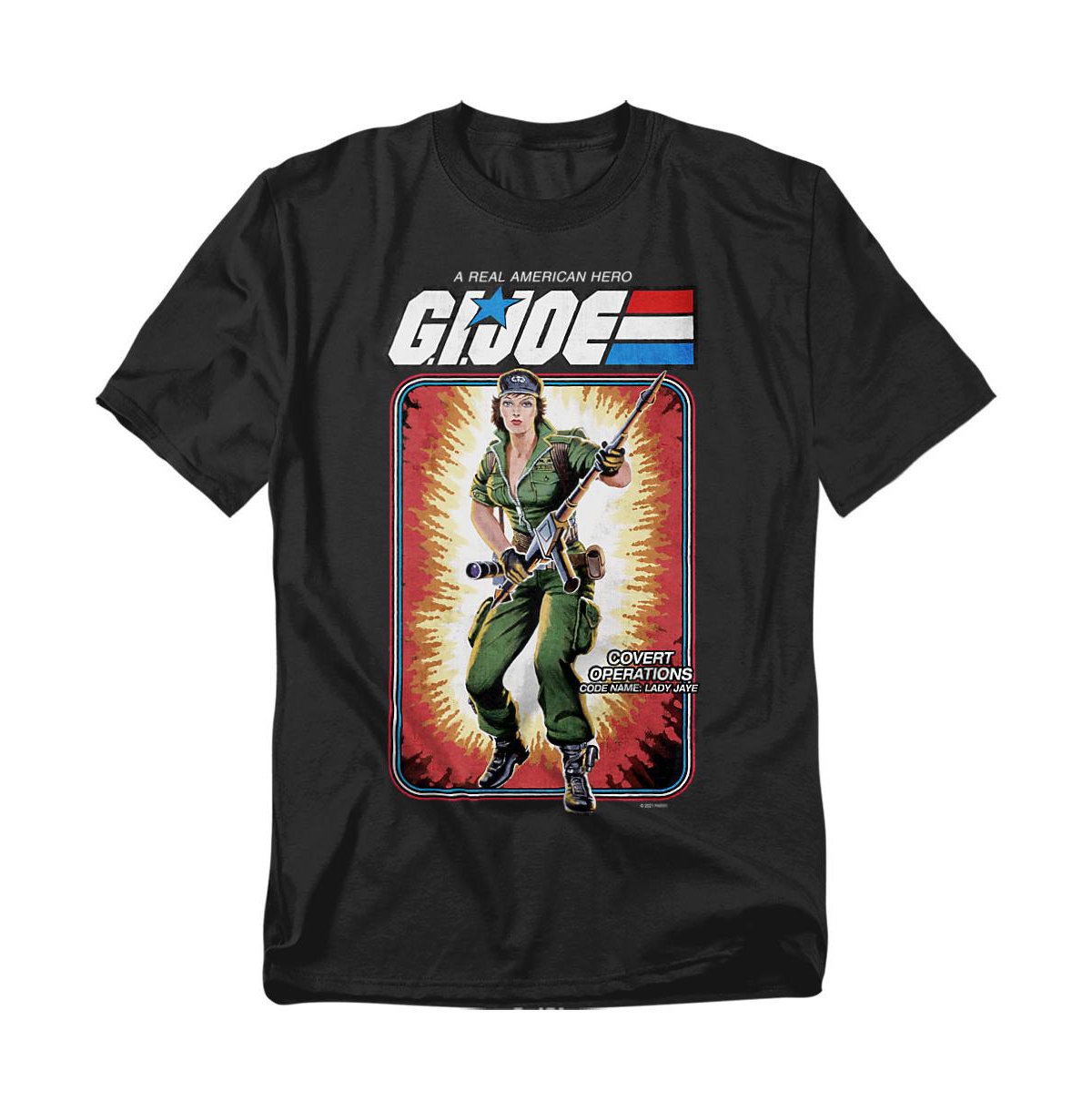 Click here for Logovision Mens G.i. Joe Lady Jaye Card T-Shirt -... prices
