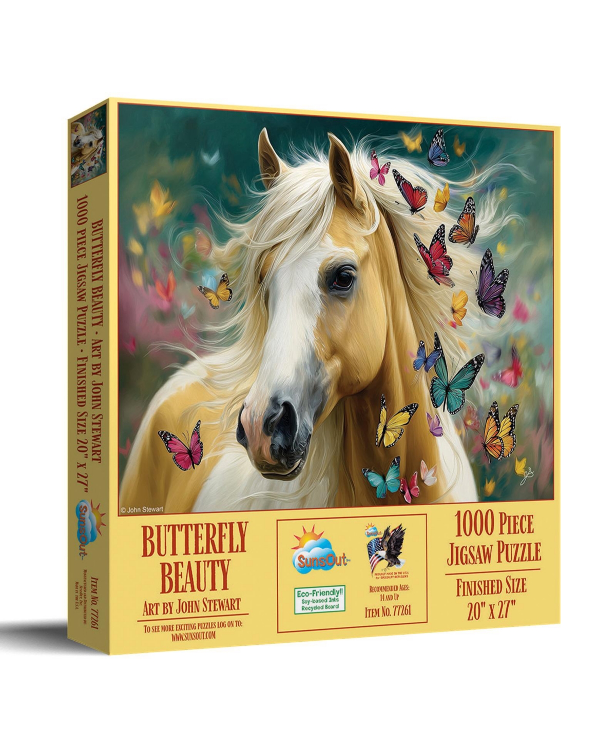 Click here for SunsOut Butterfly Beauty 1000 piece Jigsaw Puzzle... prices