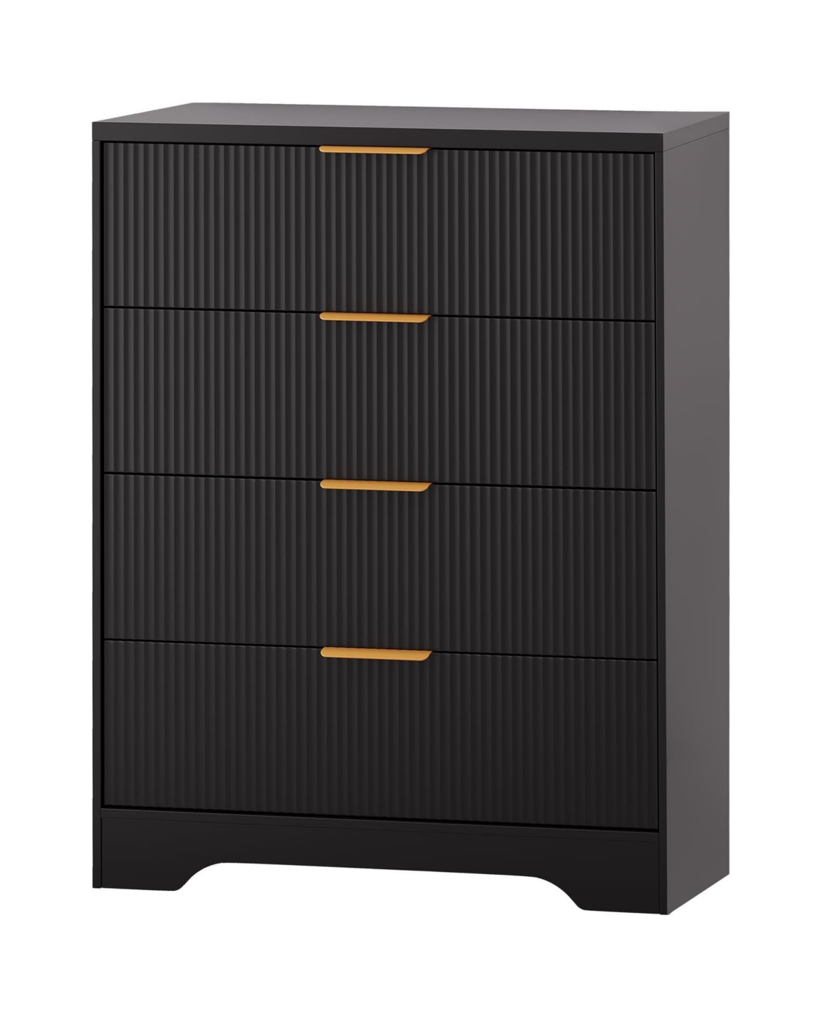 Click here for gaomon Fluted 4 Drawer Dresser for Bedroom  38.6 T... prices