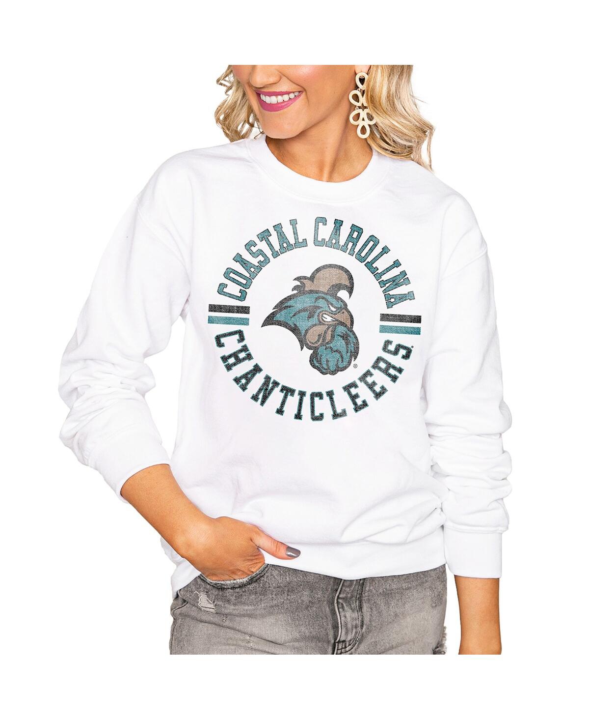 Click here for Gameday Couture Womens White Coastal Carolina Chan... prices