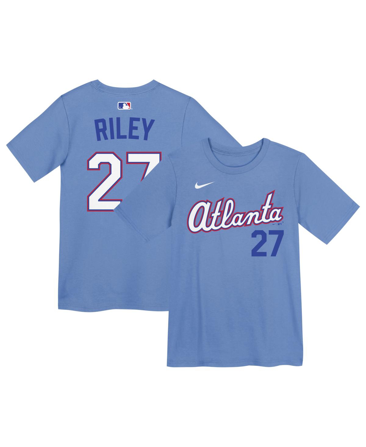 Click here for Nike Preschool Austin Riley Light Blue Atlanta Bra... prices
