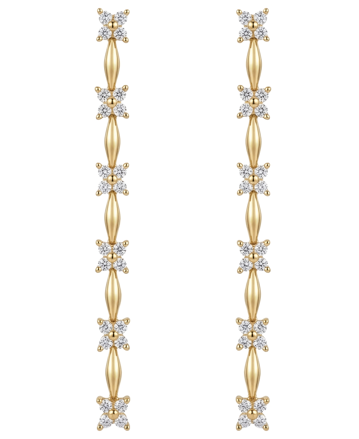 Click here for Wrapped in Love Diamond Flower Drop Earrings (1/2... prices