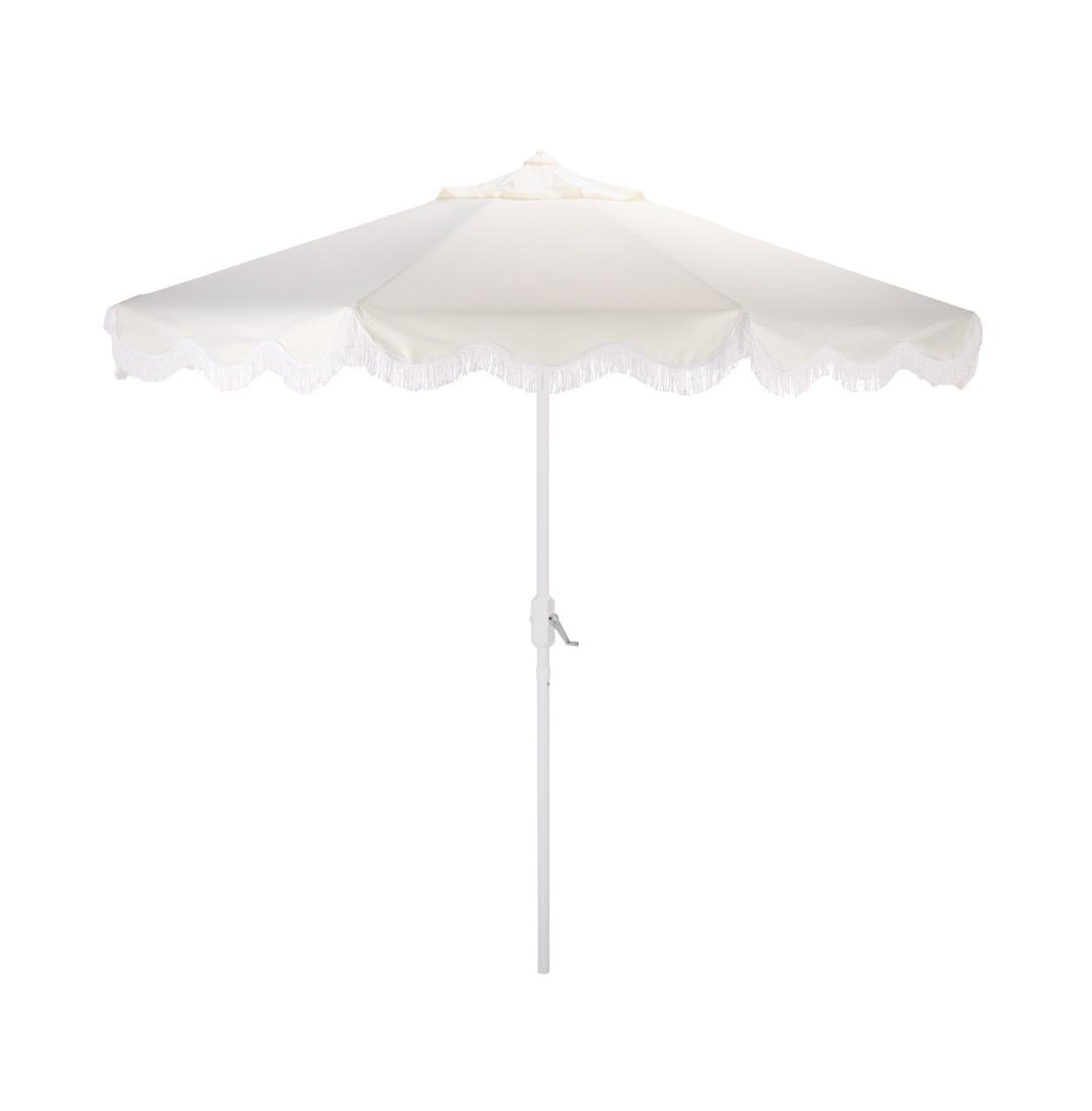 Click here for Augusta Home Torsa 9 Ft Crank Umbrella - Ivory/whi... prices