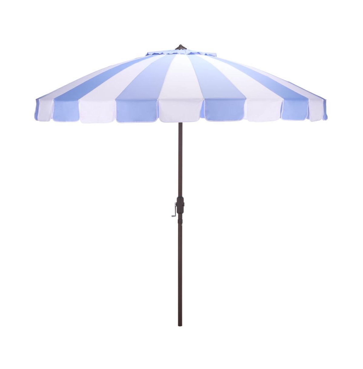 Click here for Augusta Home Buti 9 Ft Crank Umbrella - Baby blue prices