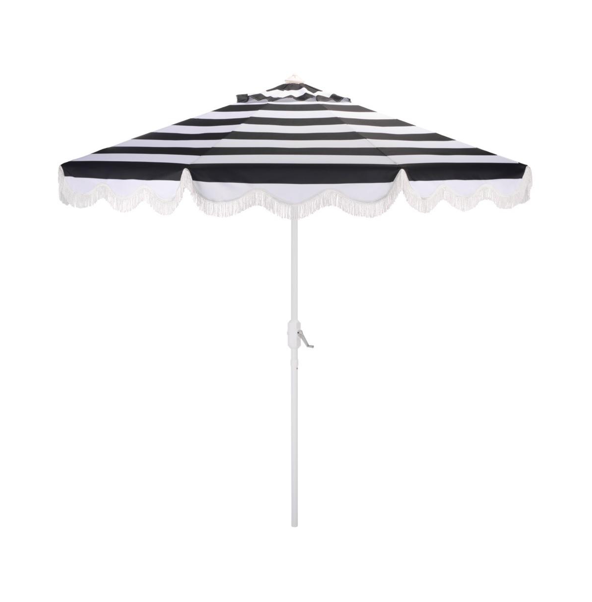 Click here for Augusta Home Lucerna 9 Ft Crank Umbrella - Black/w... prices