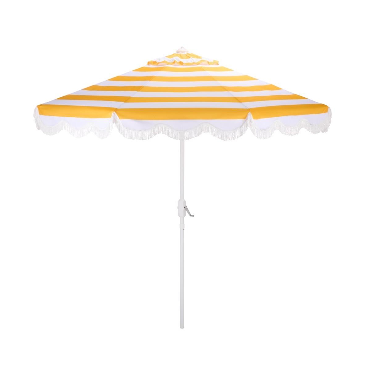 Click here for Augusta Home Lucerna 9 Ft Crank Umbrella - Yellow/... prices
