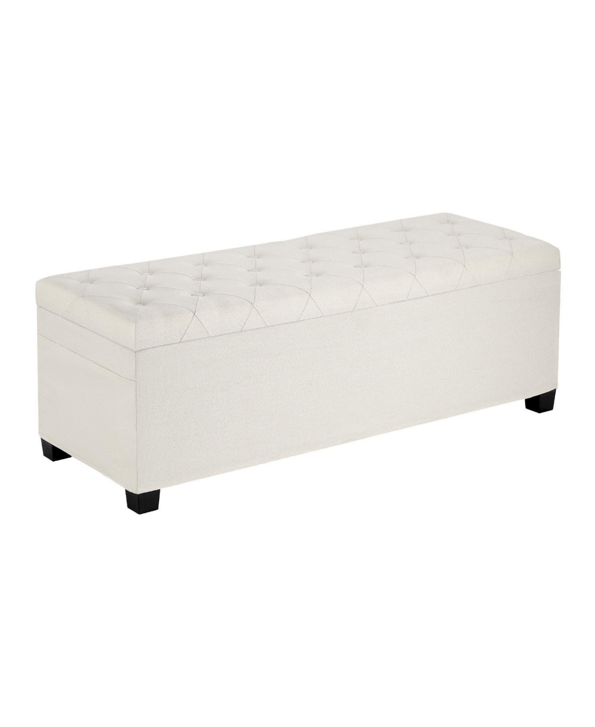 Click here for Sugift Storage Ottoman Bench  Button-Tufted End of... prices