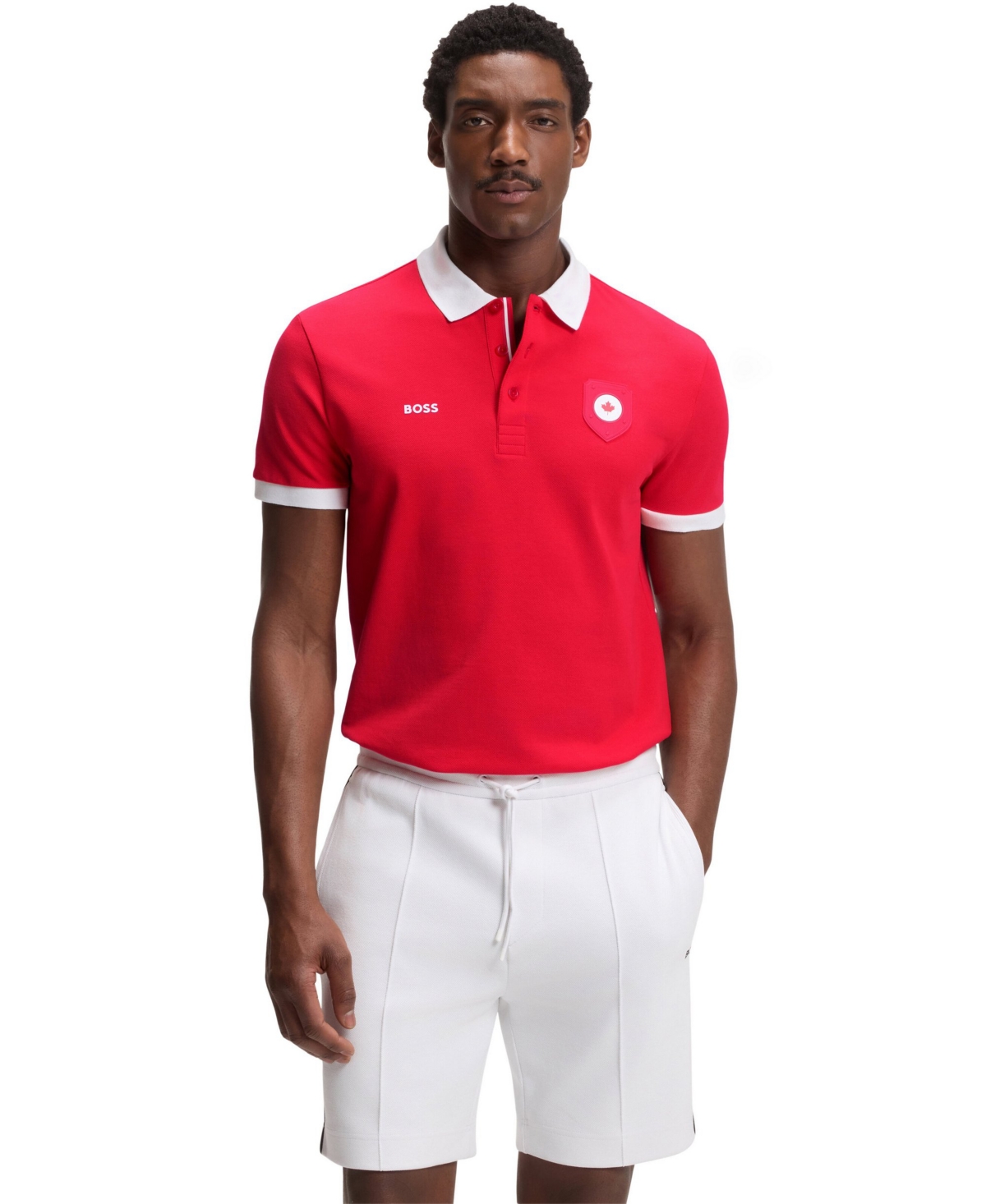 Click here for Boss by Hugo Boss Mens Paddy Canada Country Flag T... prices