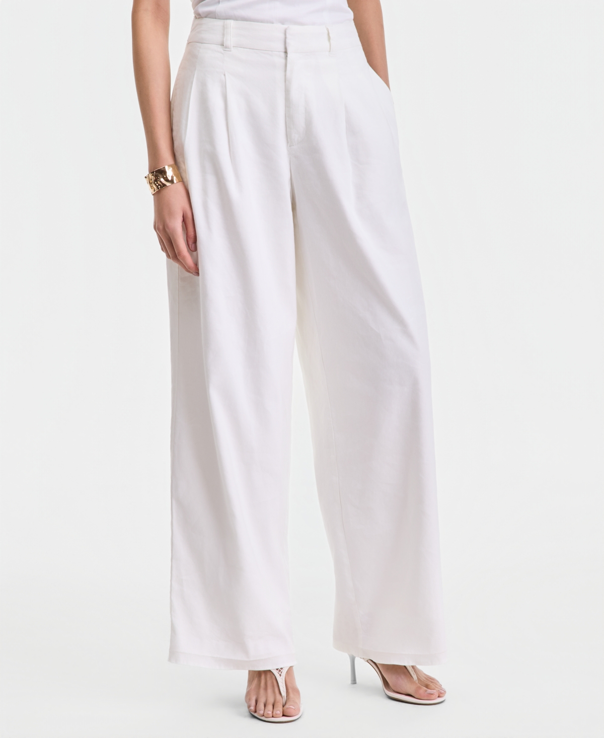 Click here for I.n.c. International Concepts Womens Linen-Blend W... prices