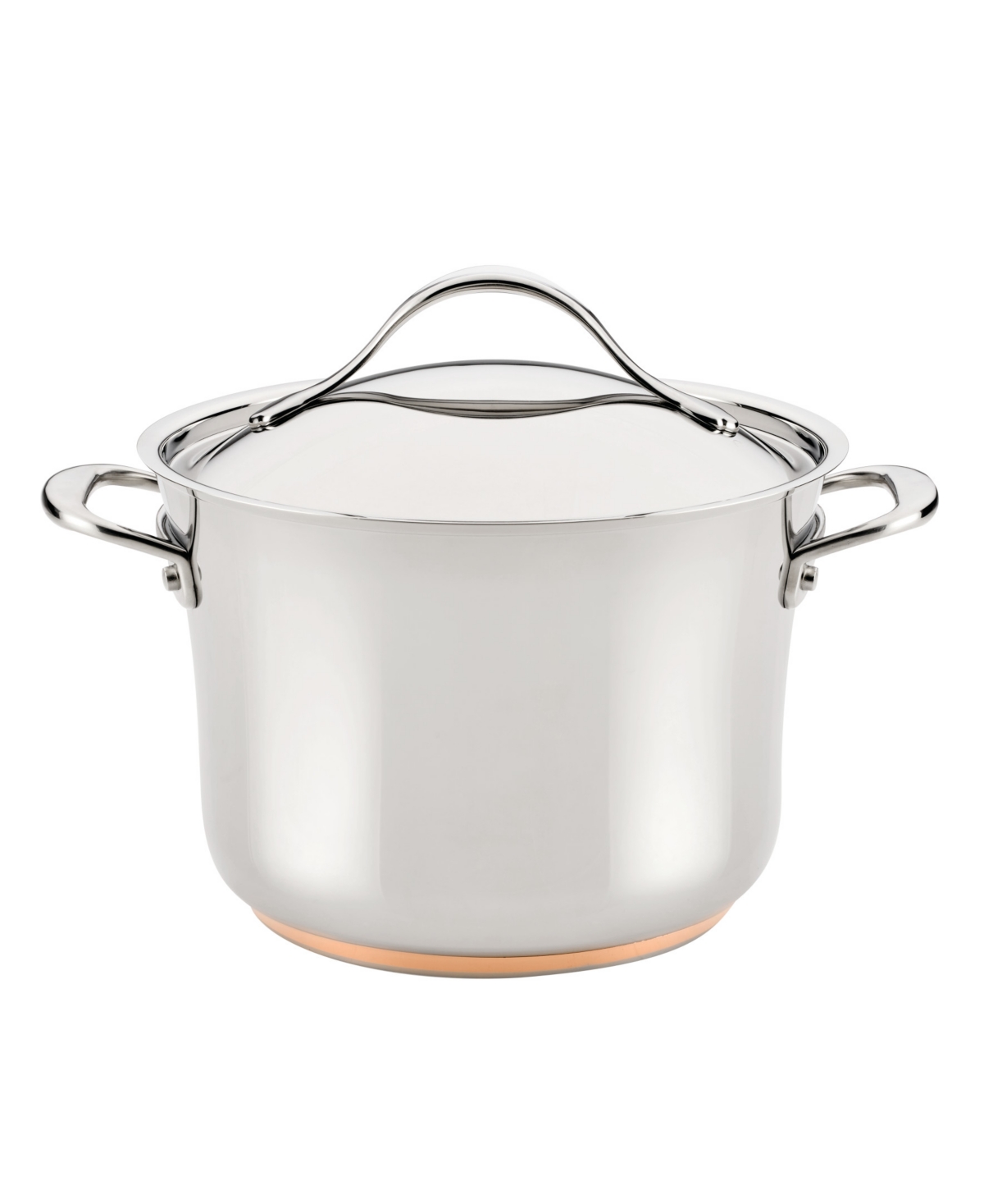 Click here for Anolon Nouvelle Copper Stainless Steel 6.5-Qt. Sto... prices