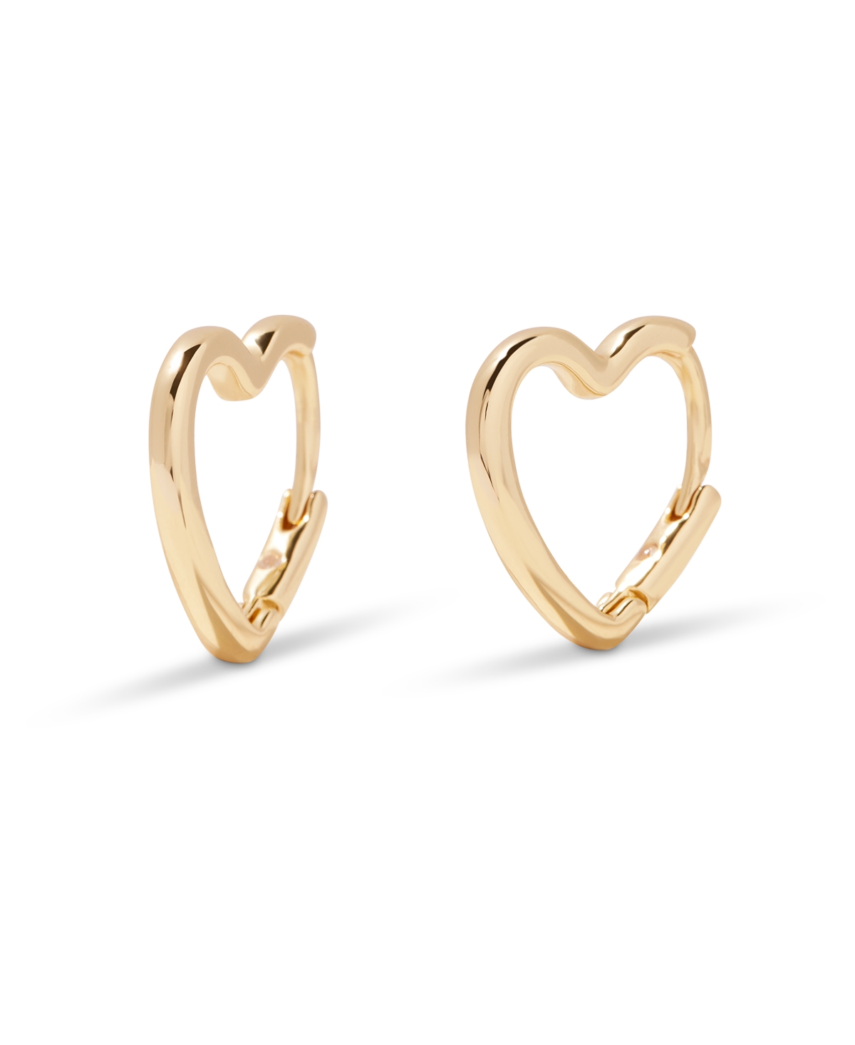 Click here for brook & york Gold-Tone Plated Minnie Heart Earring... prices
