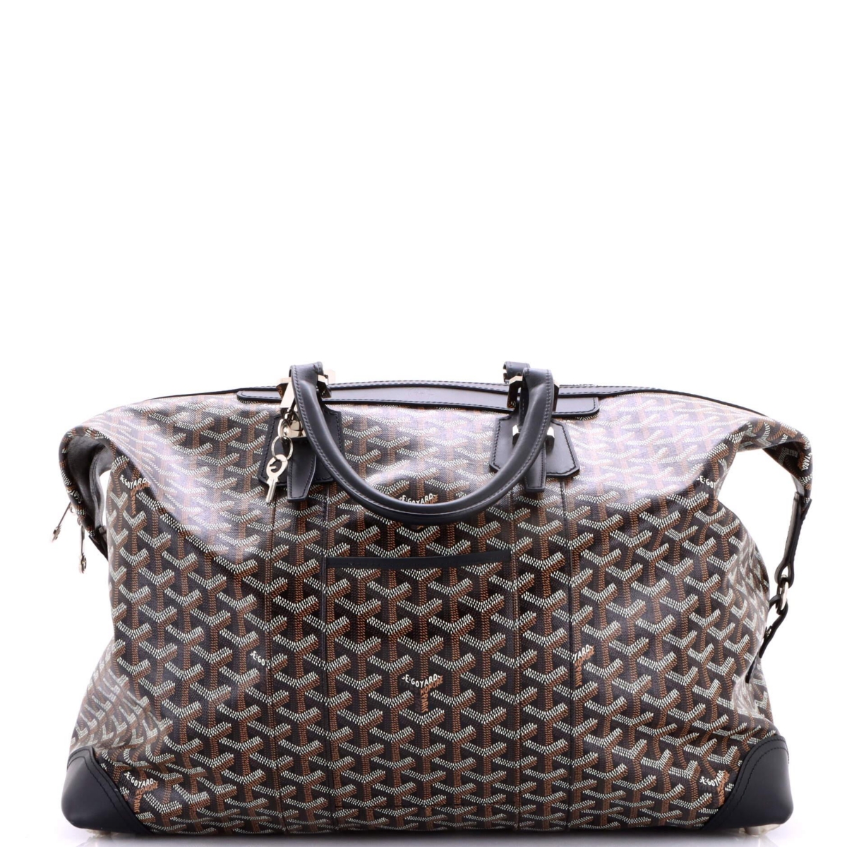 Click here for Pre-Owned Goyard 45 Boeing Travel Bag Coated Canva... prices