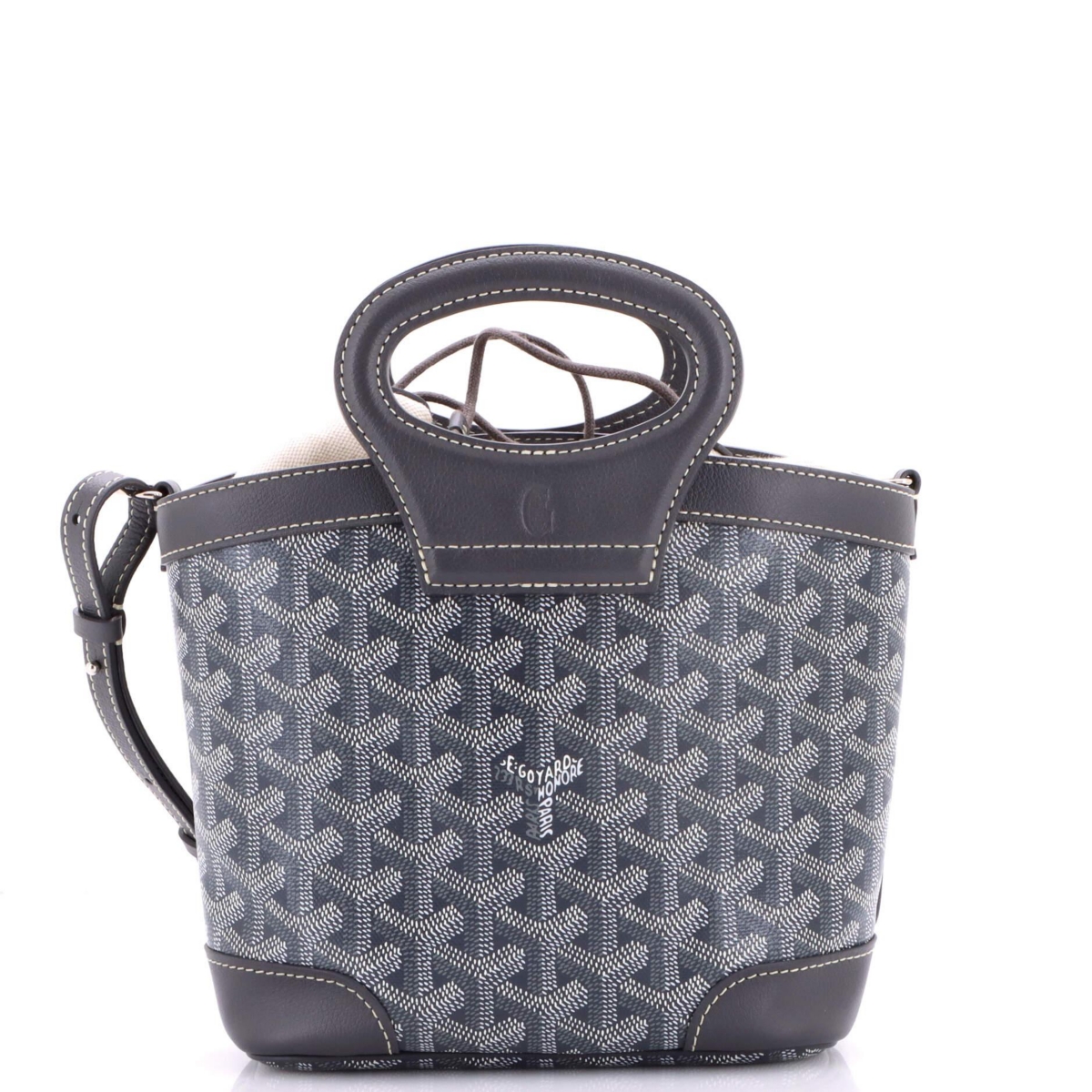 Click here for Pre-Owned Goyard Mini Beluga Bag Coated Canvas - G... prices