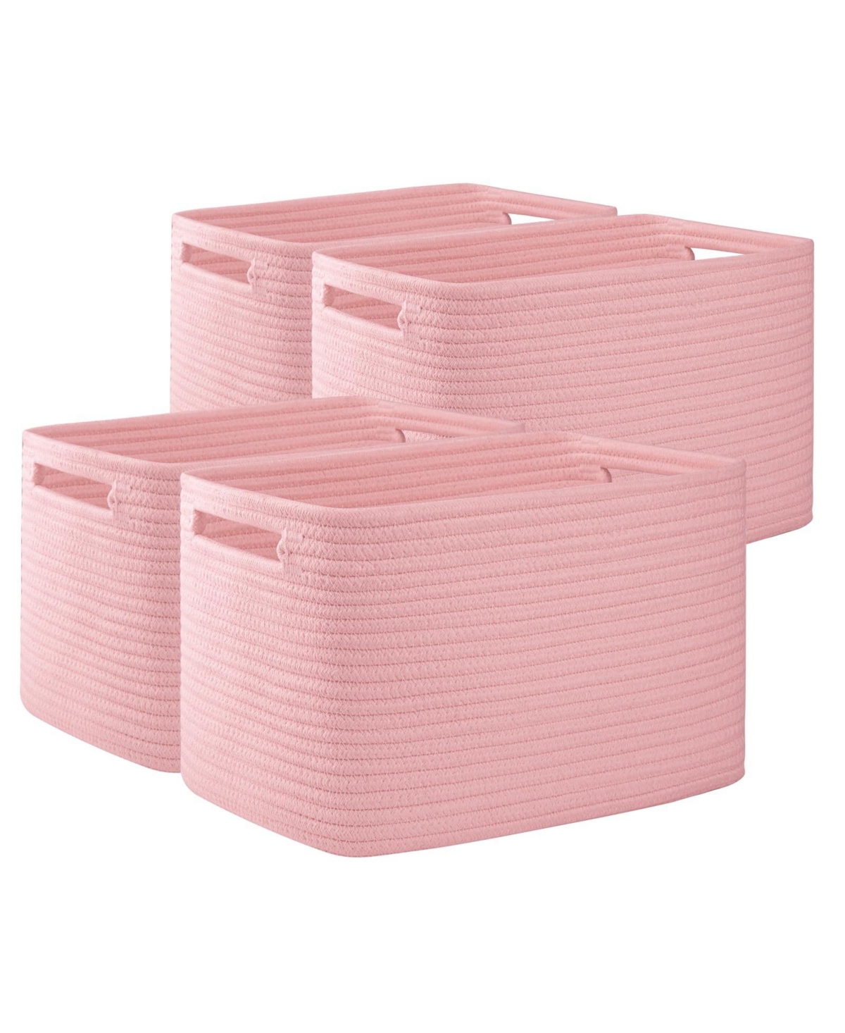 Click here for Gnuadz 4 Pack Woven Storage Baskets with Handles G... prices