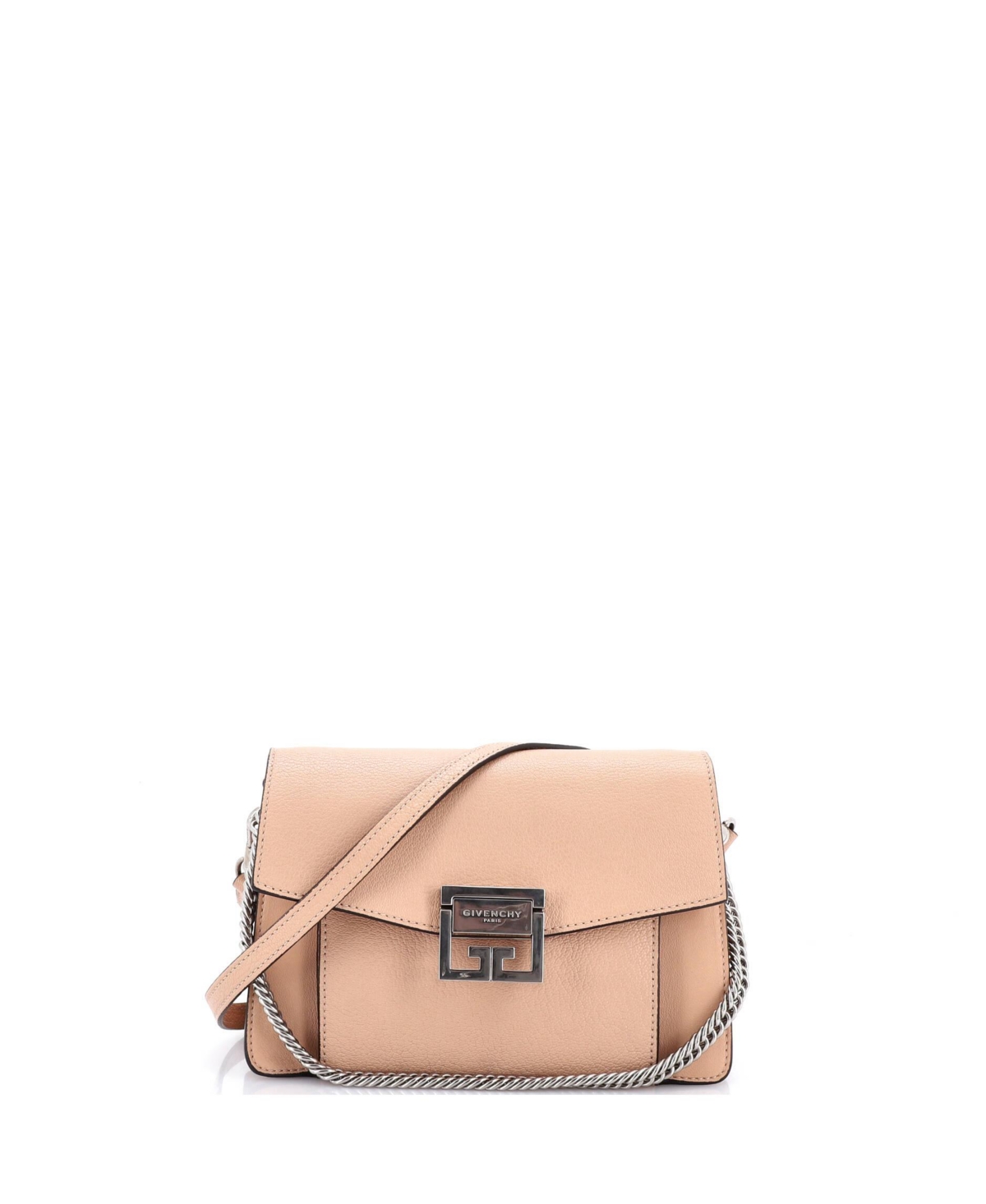 Click here for Pre-Owned Givenchy Small GV3 Flap Bag Leather - Na... prices