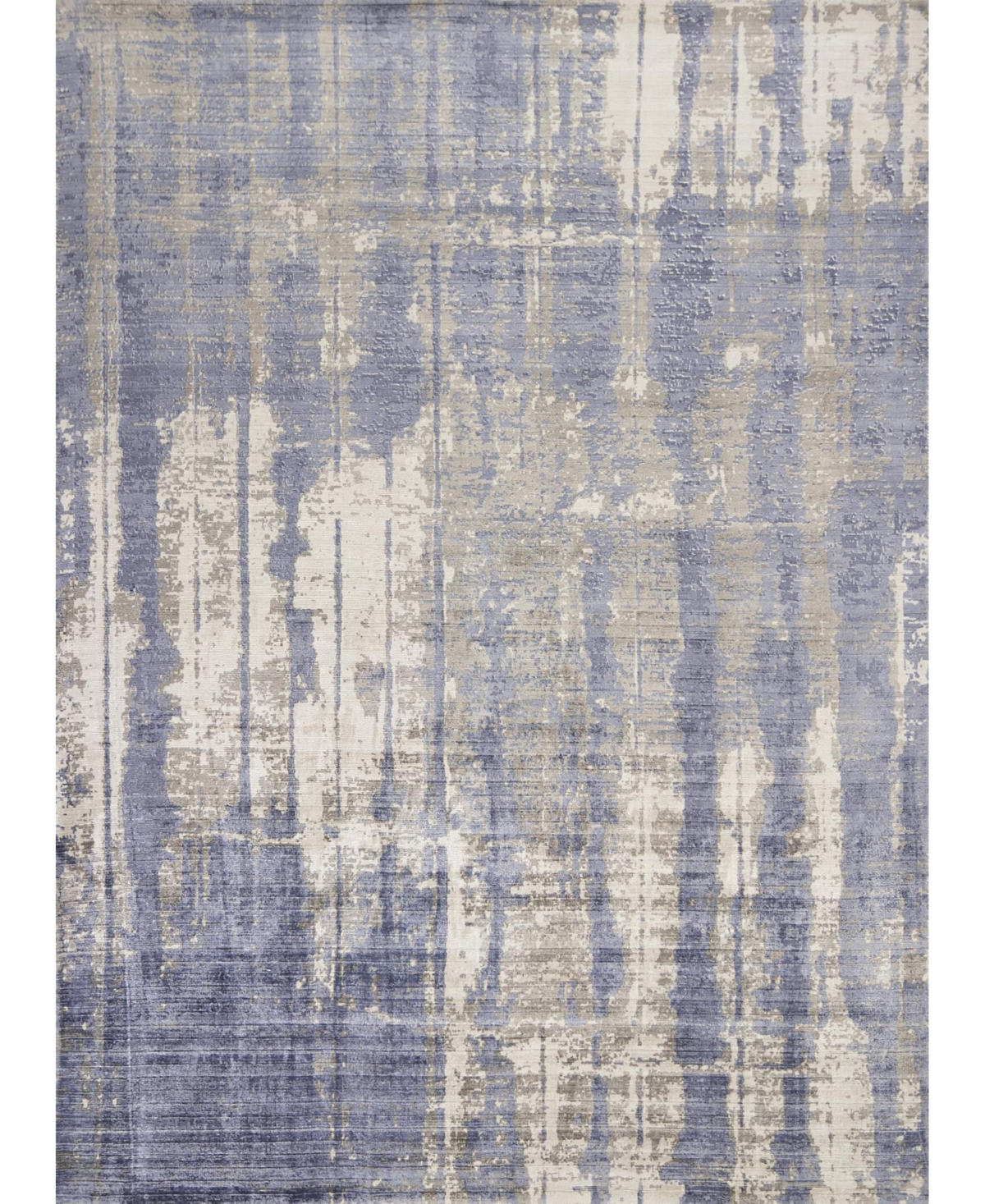 Click here for Kas Indulge Drizzle 0802 Gray/Blue 5 x 7 Area Rug... prices