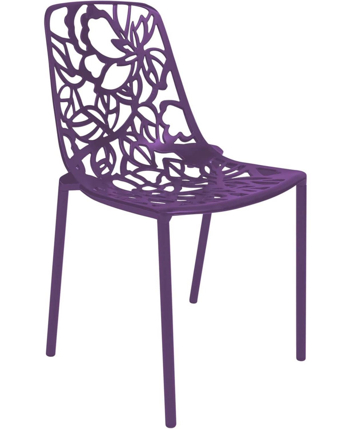 Click here for LeisureMod Devon Patio Dining Chair  Aluminum Stac... prices