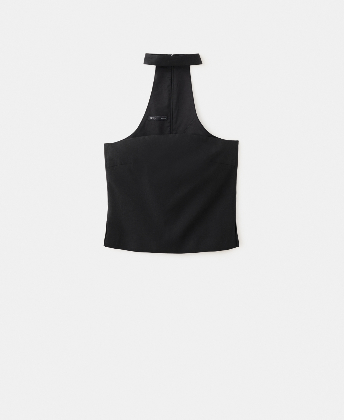 Click here for Mango Womens Lyocell Strapless Top - Black prices