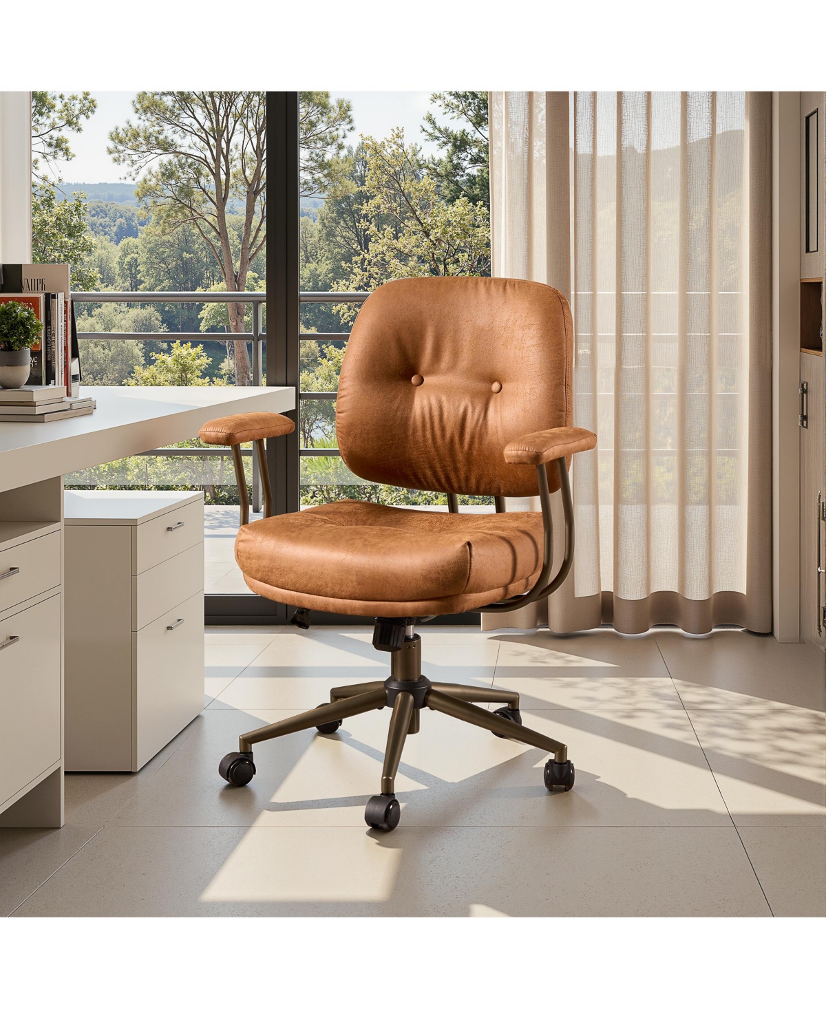 Click here for Xizzi Ergonomic Mid Back Swivel Office Chair  Extr... prices