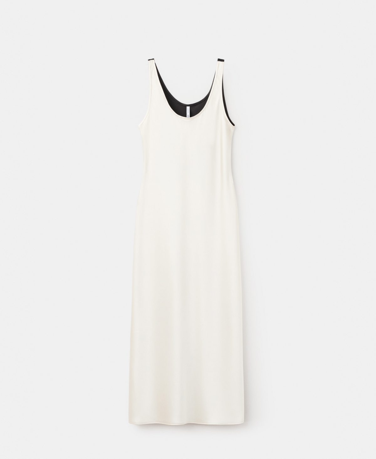 Click here for Mango Womens Bicolor Midi Dress - Ecru prices