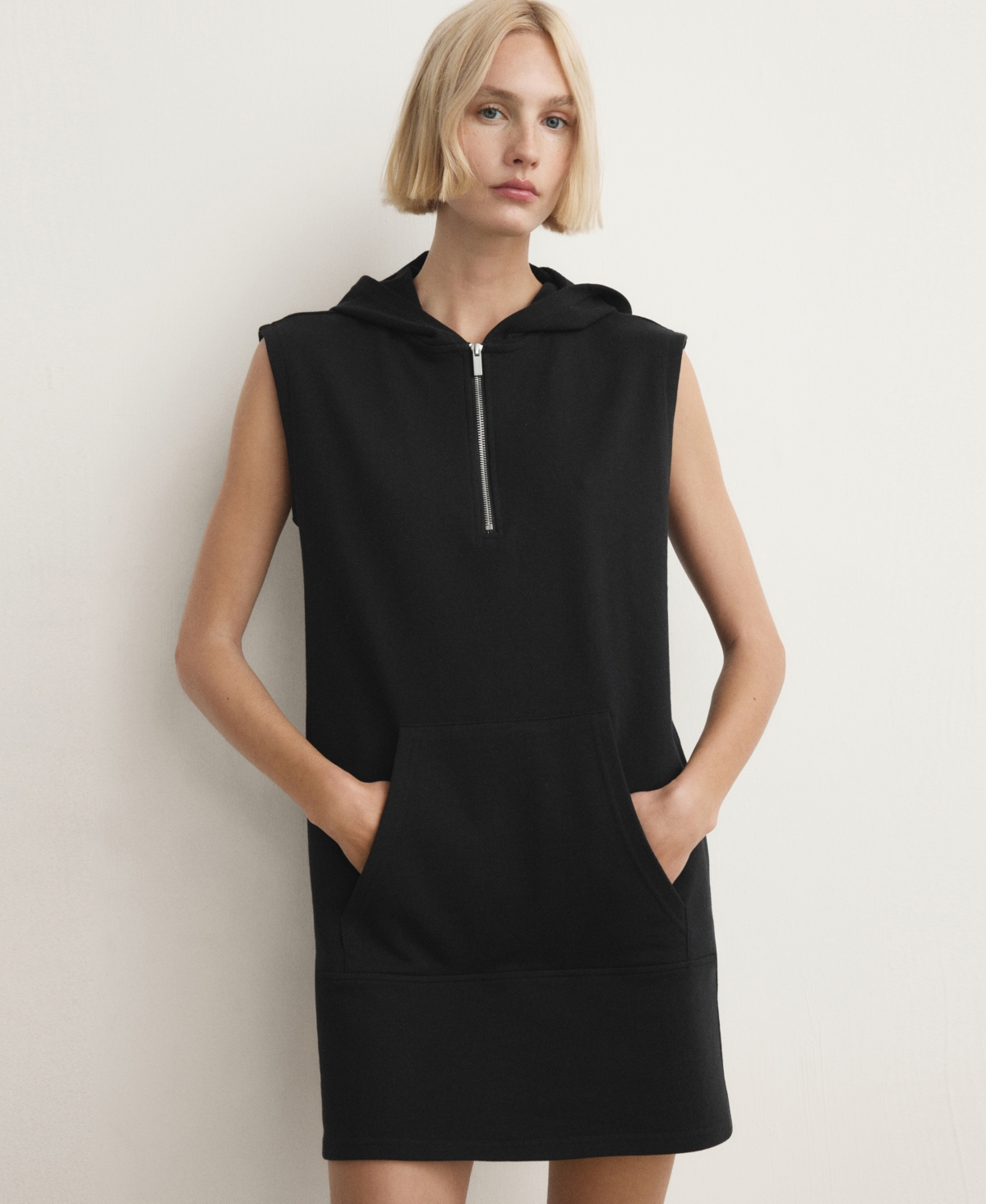 Click here for Mango Womens Hood And Zip Detail Short Nightdress... prices